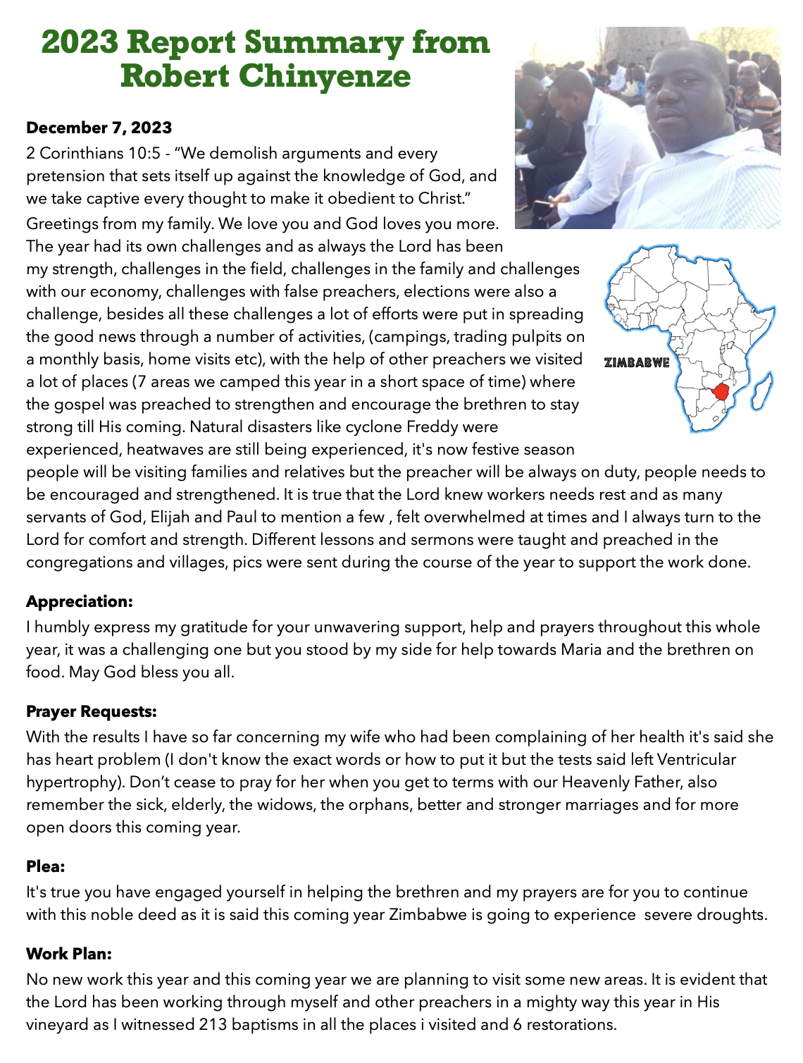Zimbabwe Preachers – Charlestown Road church of Christ